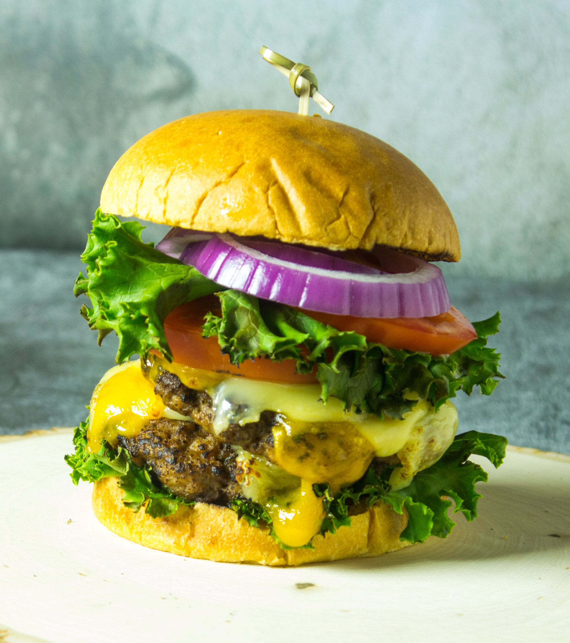 Triple Cheeseburger - Mimi's Recipe Box